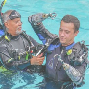 Store Dive Pirates - branded merchandise to support adaptive divers